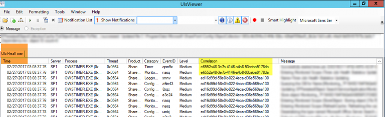 SharePoint Unified Logging System (ULS) - SharePoint Tips - MachSol Blog